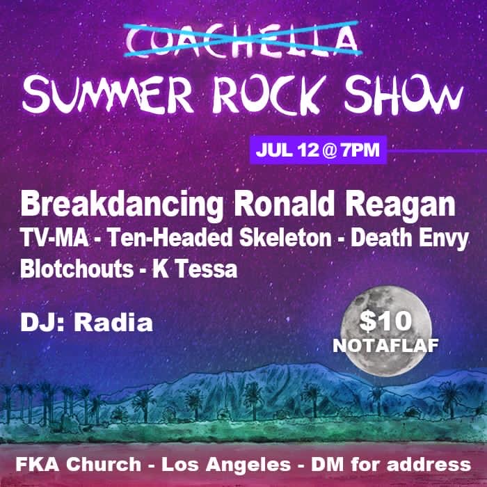 FKA Church Show – TEN-HEADED SKELETON